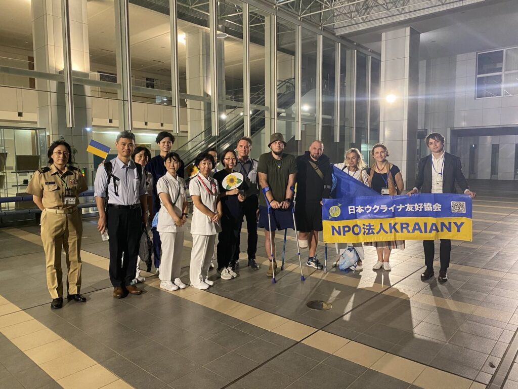 ウクライナ負傷兵リハビリ支援 - 日本ウクライナ友好協会KRAIANY